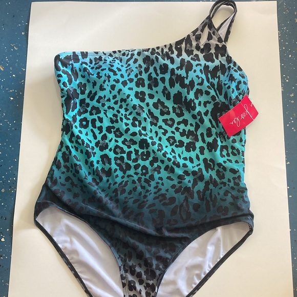 Jess Lea | Swim | Nwt Jess Tea Thahiti Turquoise One Piece Swimsuit 3x ...